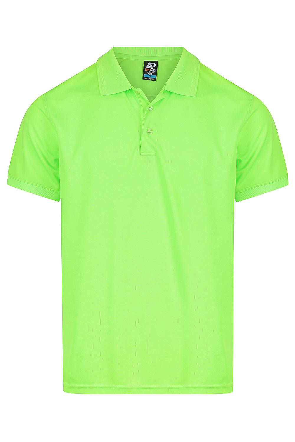 LACHLAN MENS POLOS - NEON GREEN — Fourseasons Textiles